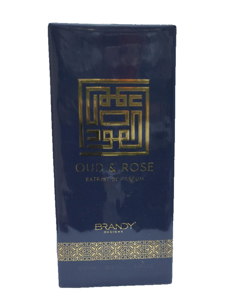 Oud & Rose By Brandy designs Extrait De Parfum 100ml Men – Fragrances UAE